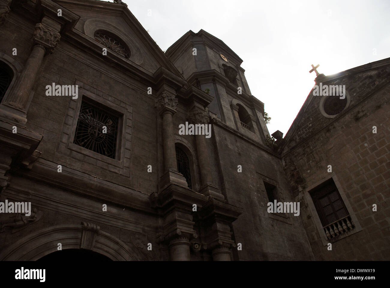 Cathedral of Manila, Beaterio, Intramuros, Manila, Philippines Stock ...
