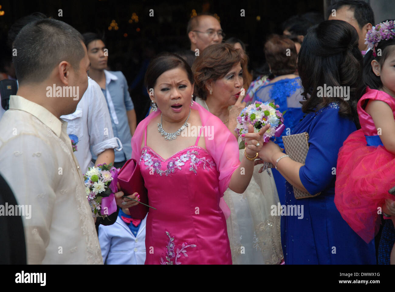 Wedding at the Cathedral of Manila, Beaterio, Intramuros, Manila ...