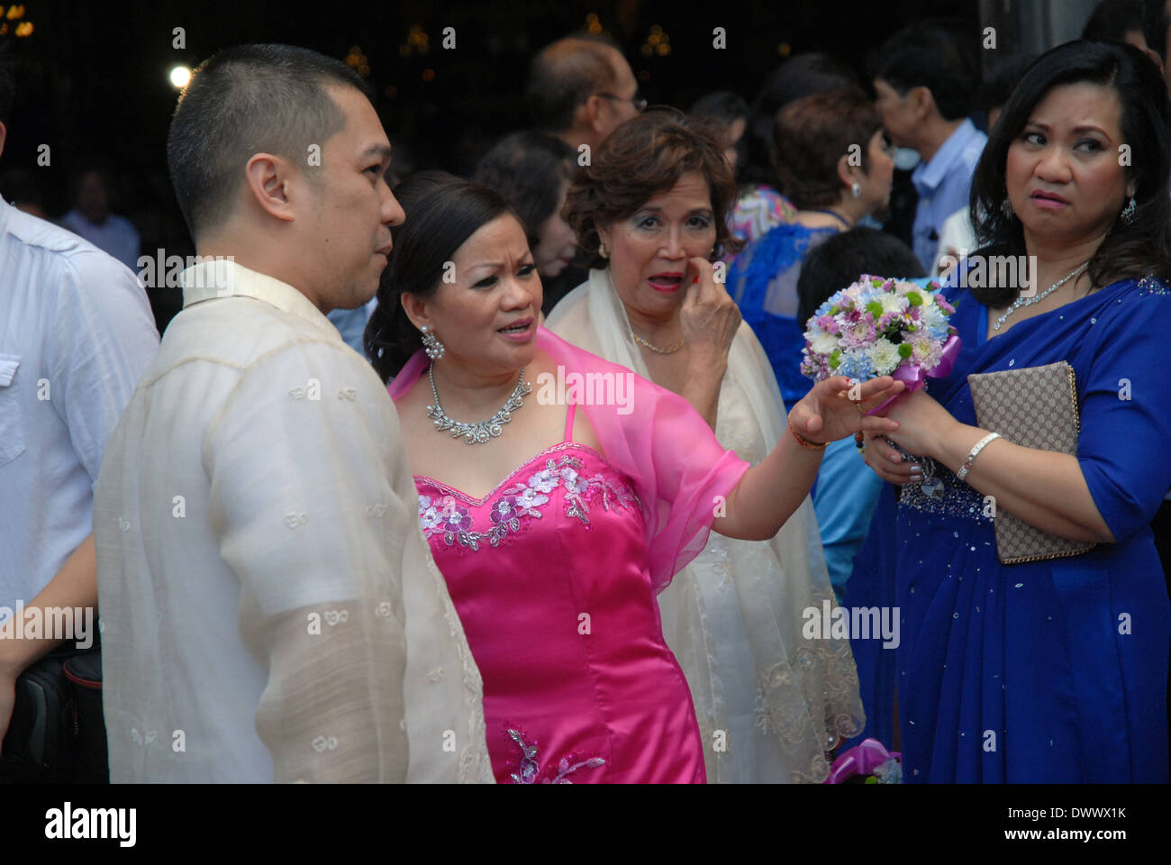 Wedding at the Cathedral of Manila, Beaterio, Intramuros, Manila ...