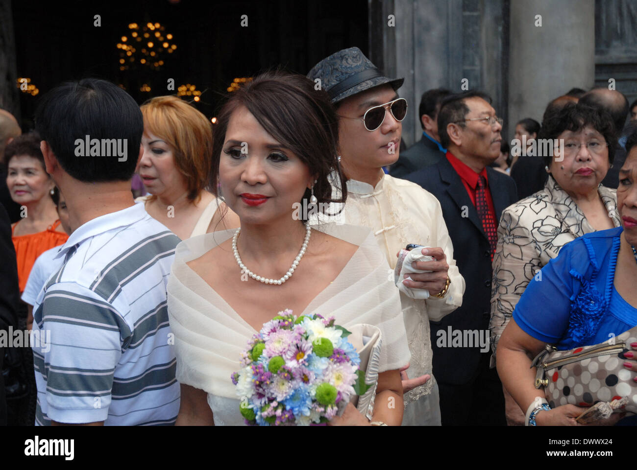 Wedding at the Cathedral of Manila, Beaterio, Intramuros, Manila ...