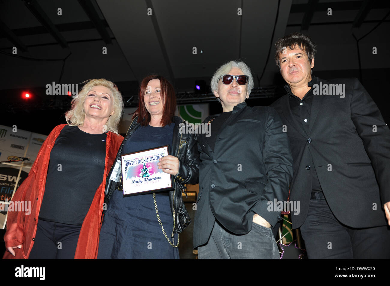 Austin, Texas, USA. 12th Mar, 2014. (L-R) Debbie Harry ''Blondie ...