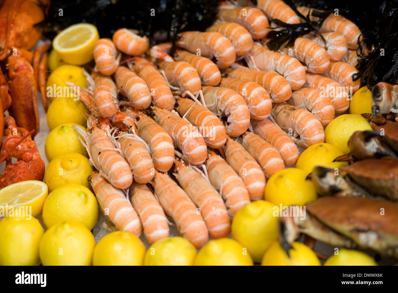 Paris fish market seafood market hi-res stock photography and images ...