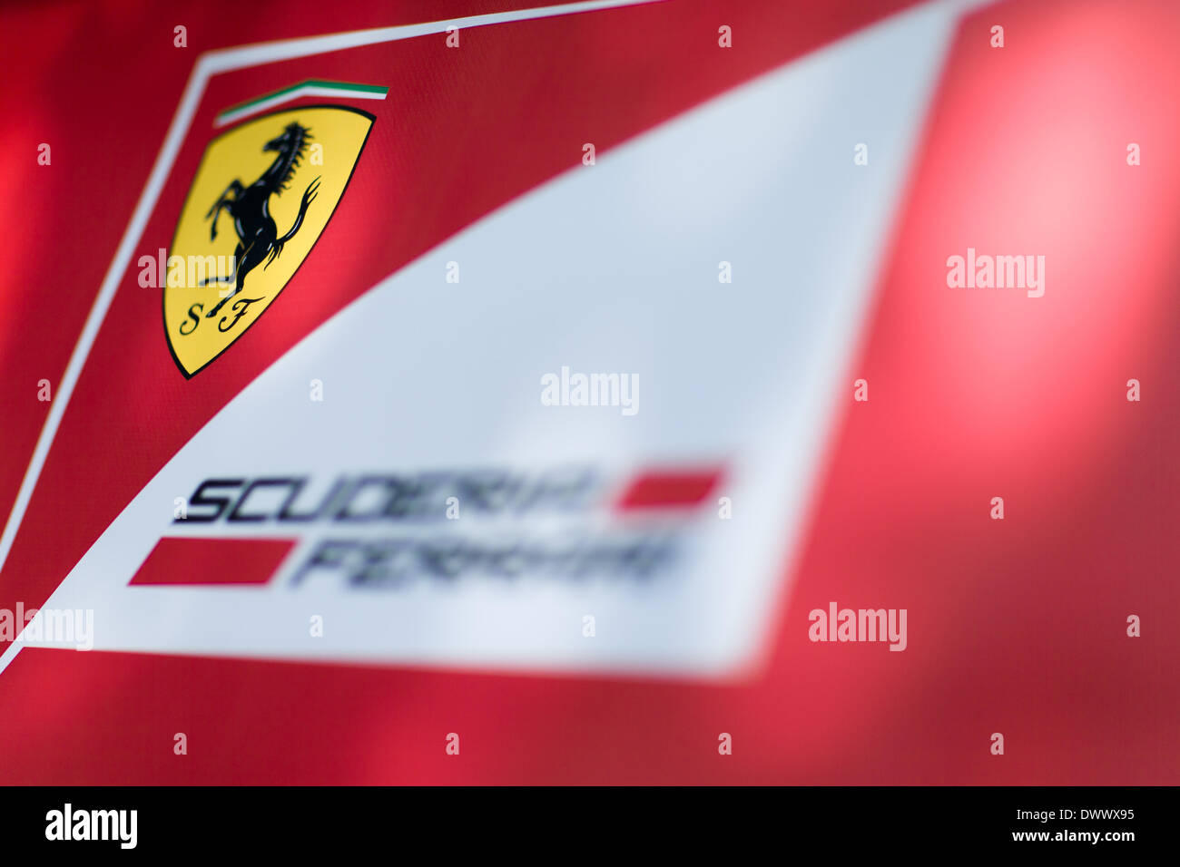 Ferrari team garage hi-res stock photography and images - Alamy