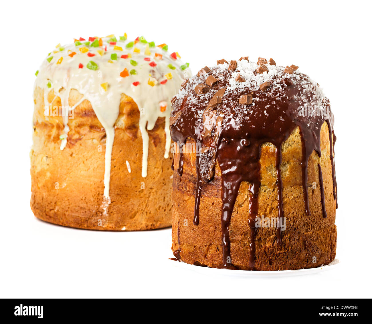 Easter cake isolated Stock Photo - Alamy