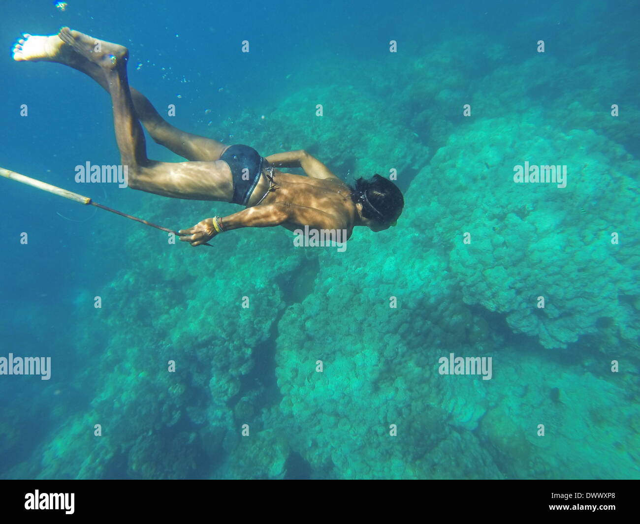 Oct 11, 2013 - Ko Surin, Thailand - Danong, an indigenous Moken man ...