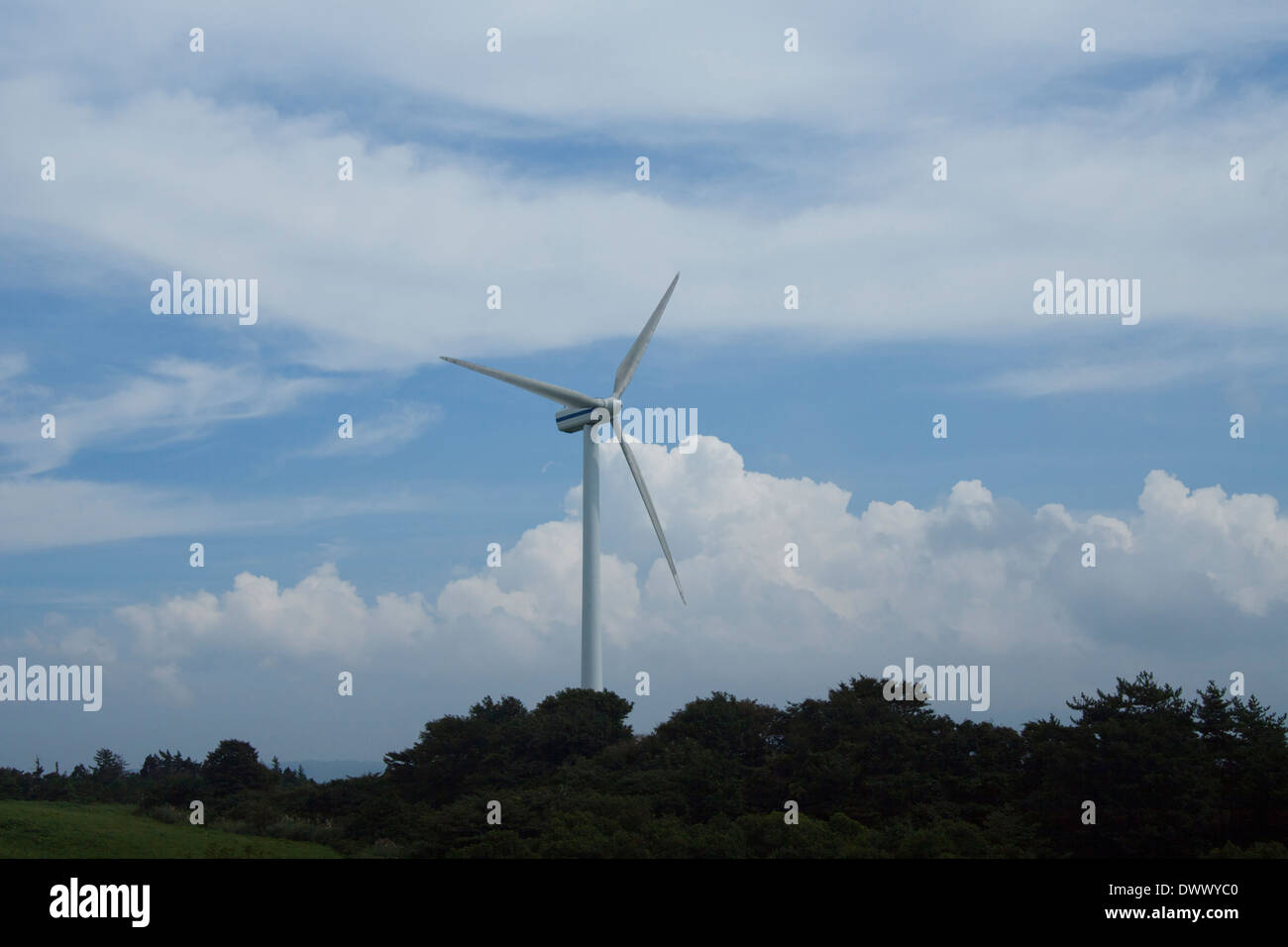 Windmill, Akita, Japan Stock Photo - Alamy