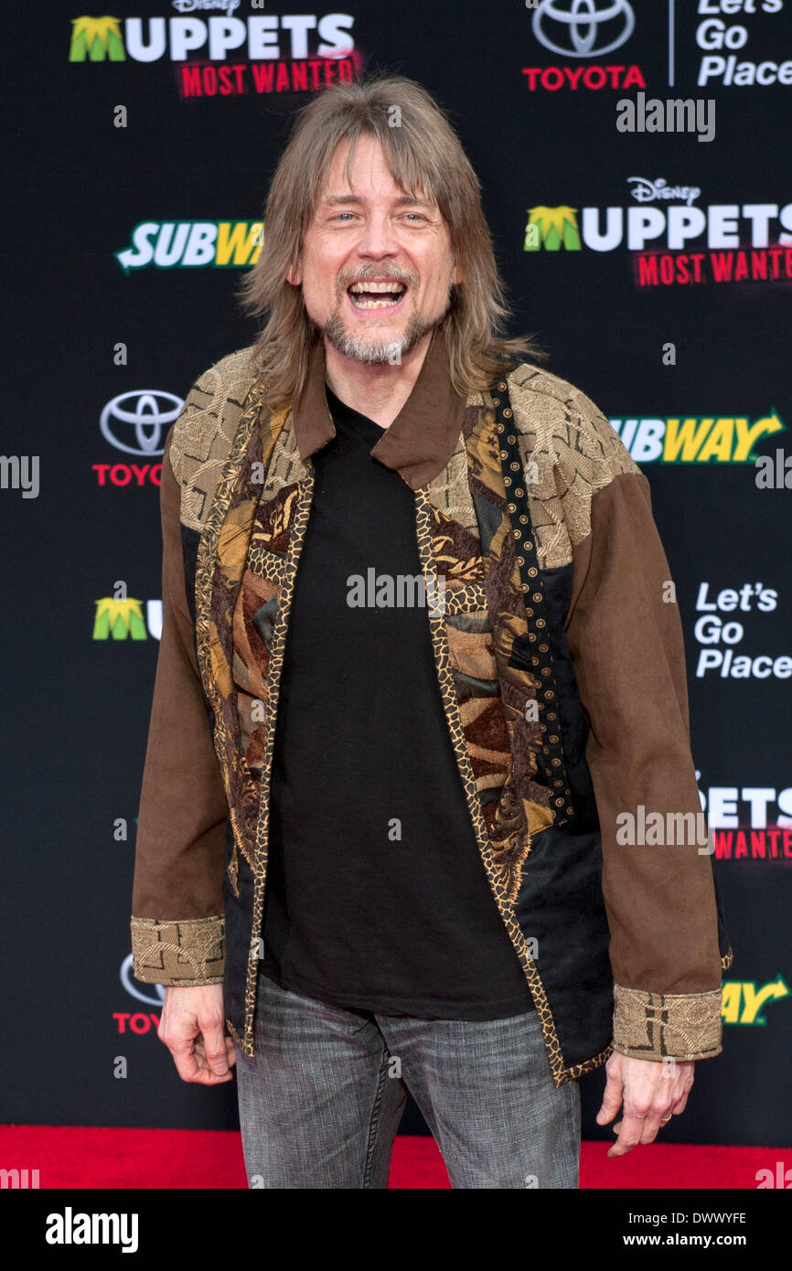 Steve Whitmire attends the premiere of Disney's 'Muppets Most Wanted ...
