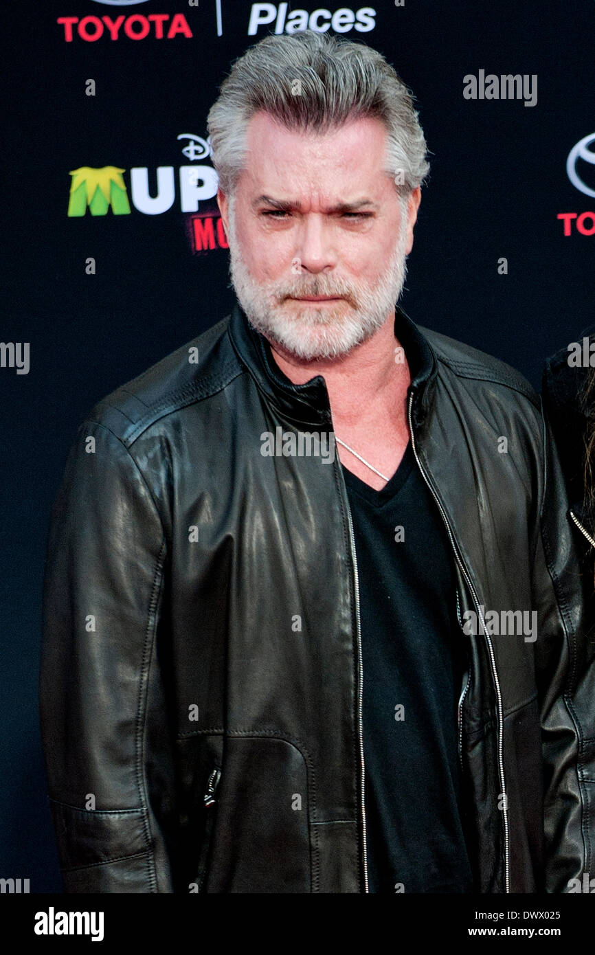 Ray Liotta attends the premiere of Disney's 'Muppets Most Wanted' at ...