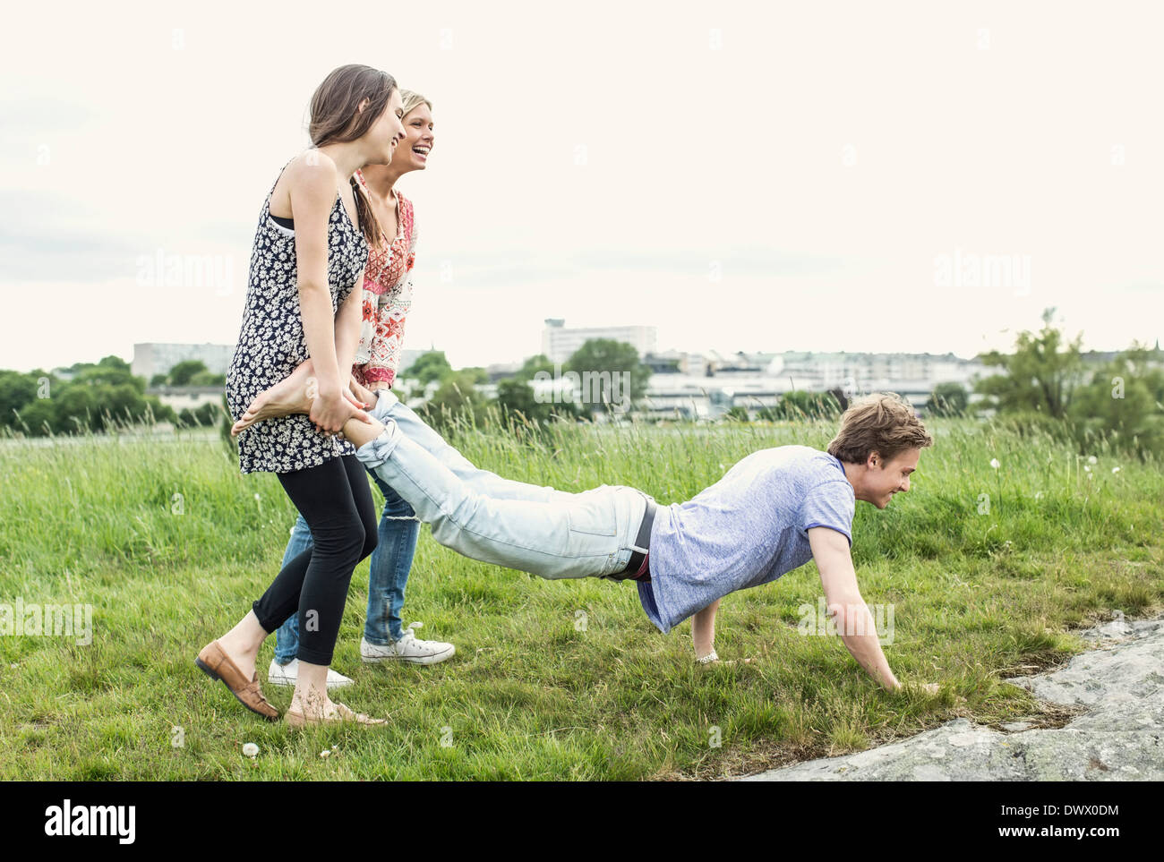 Happy legs hi-res stock photography and images - Alamy