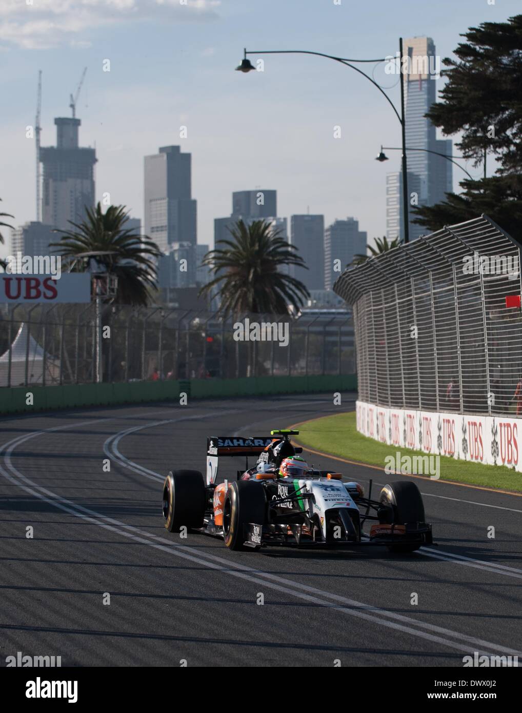 Melbourne, Australia. 14th Mar, 2014. Force India Formula one driver ...