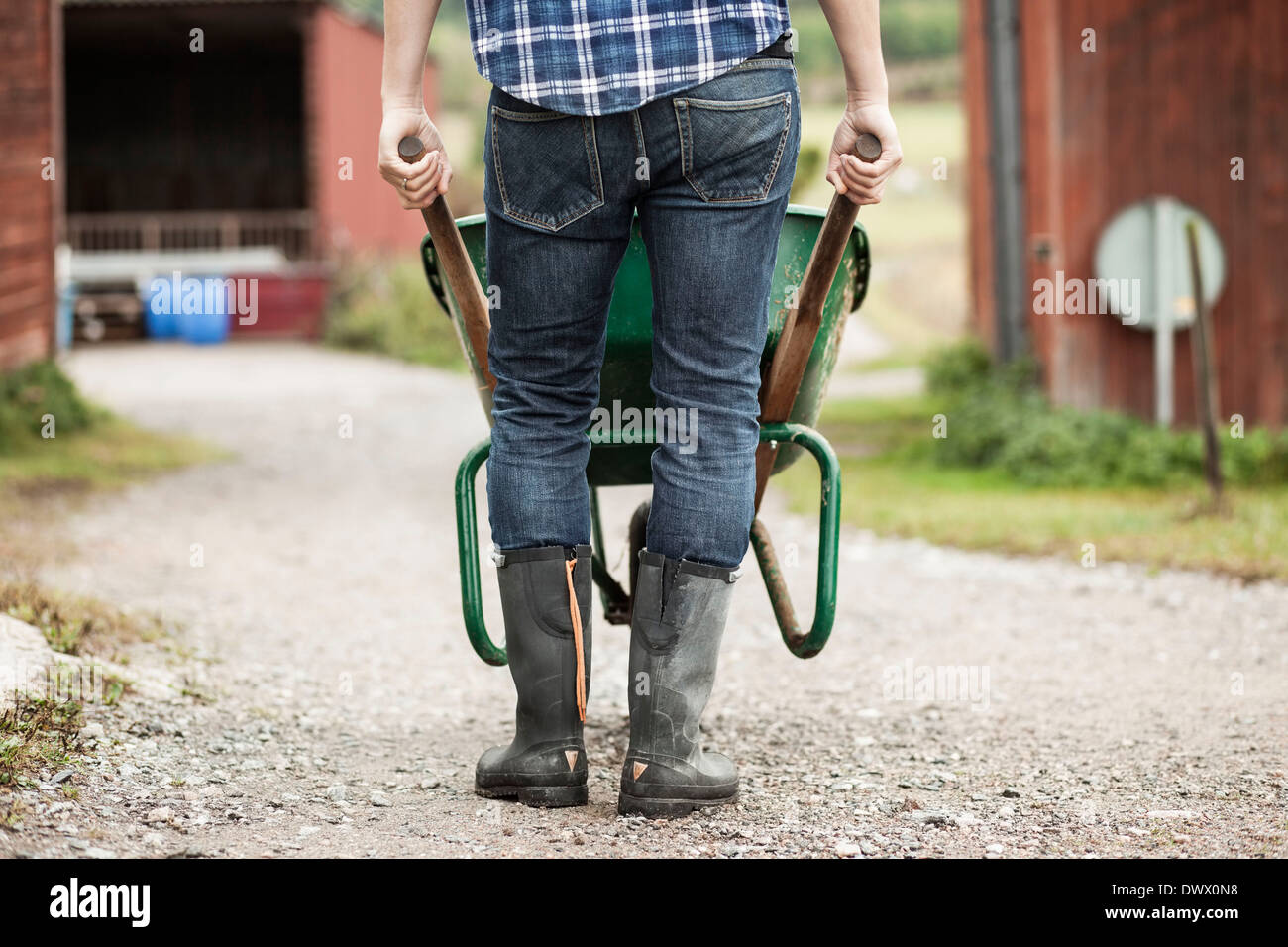 Human wheelbarrow hi-res stock photography and images - Alamy