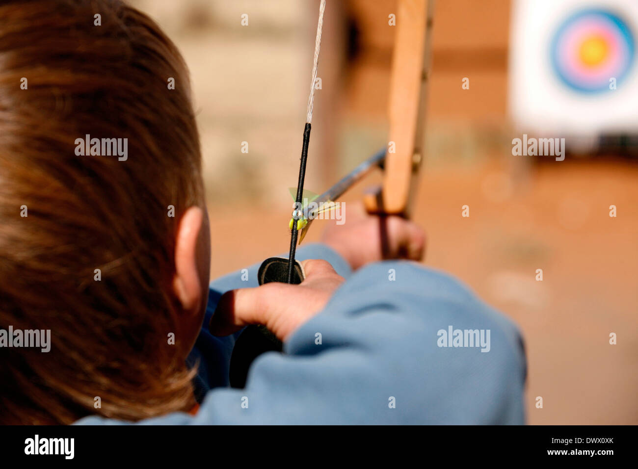 Boy archer hi-res stock photography and images - Alamy