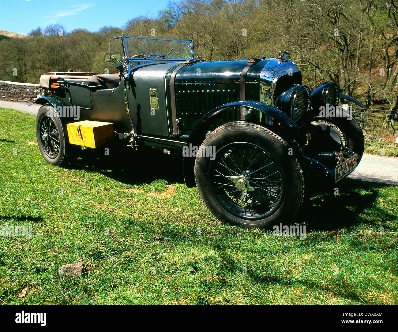 Bentley Classic Touring car Stock Photo - Alamy