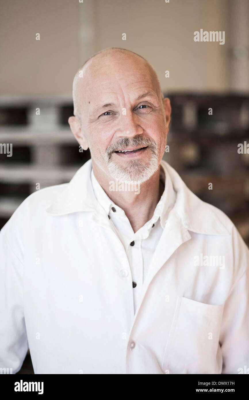 Portrait middle aged engineer hi-res stock photography and images - Alamy