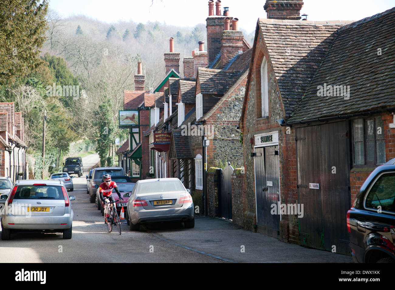 Hambleden Village in Buckinghamshire in UK Stock Photo - Alamy