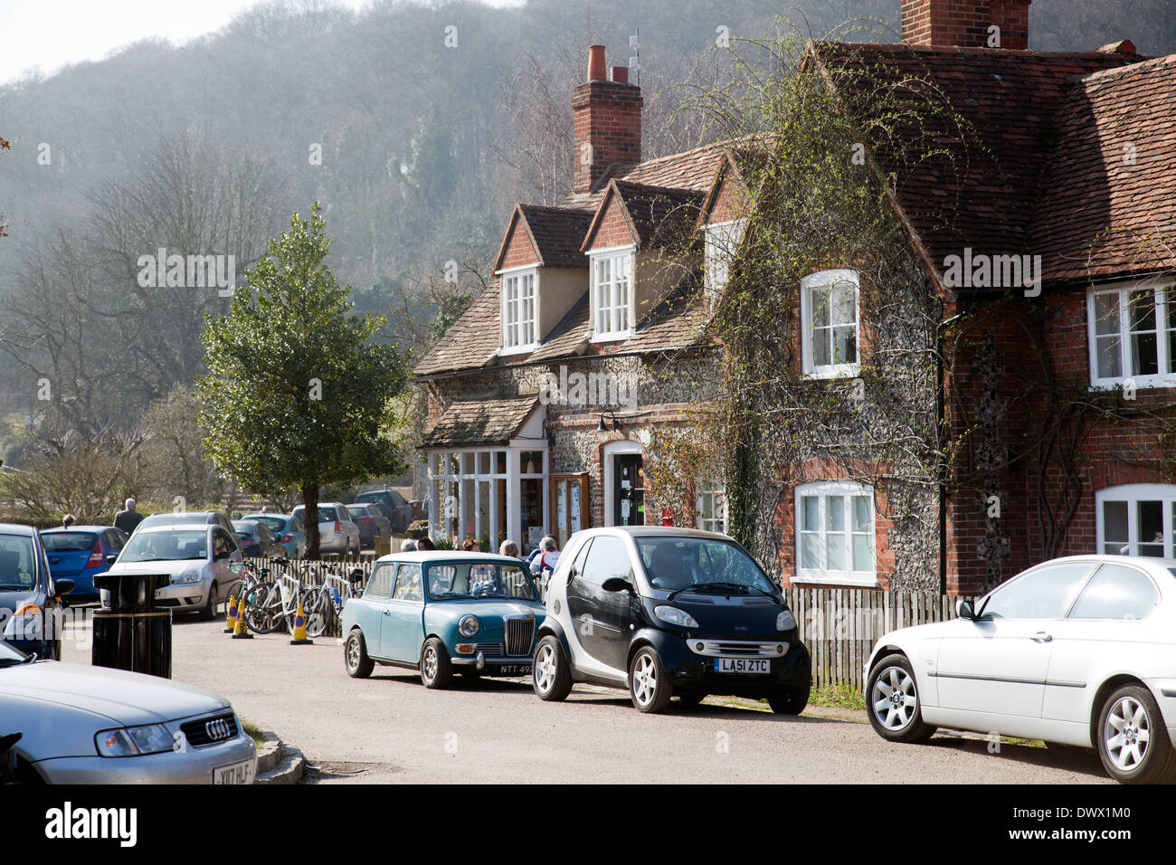 Hambleden Village - Buckinghamshire Uk Stock Photo - Alamy