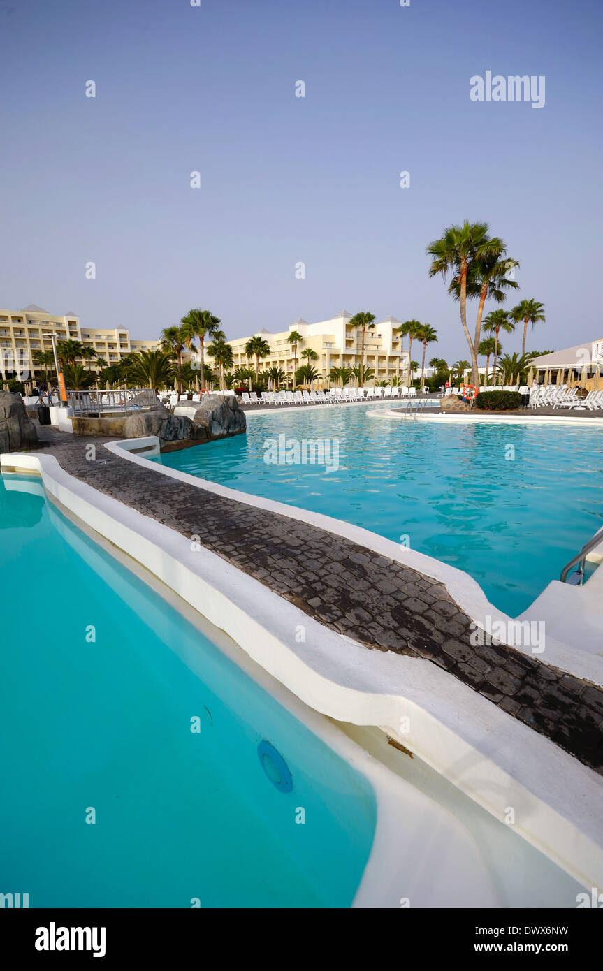 Very nice swimming pool at a hotel resort Stock Photo - Alamy