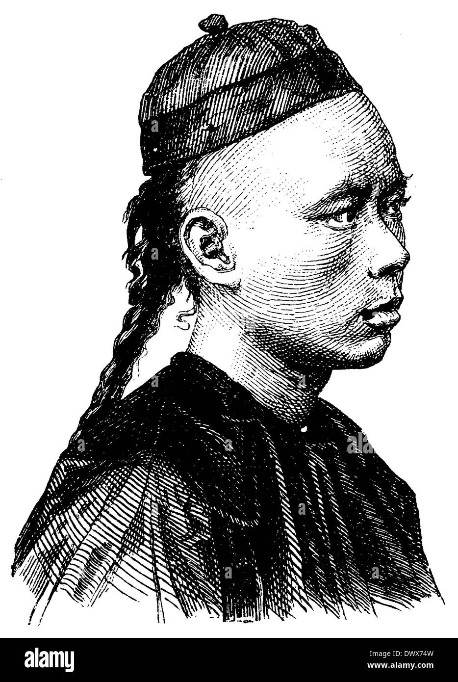 Portrait of a Chinese Stock Photo - Alamy