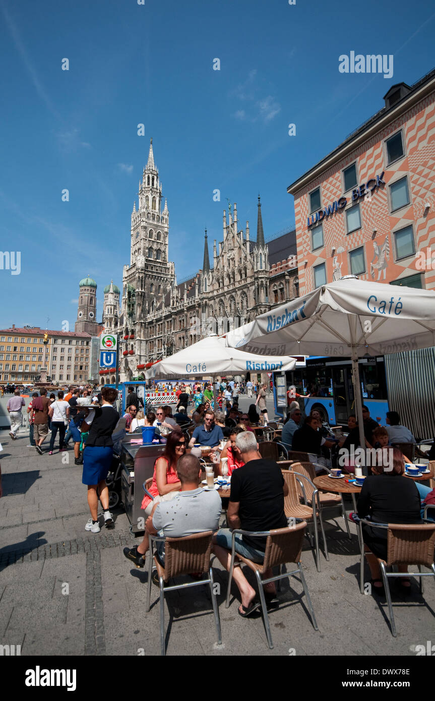 Marienplatz Munich Cafe High Resolution Stock Photography and Images ...