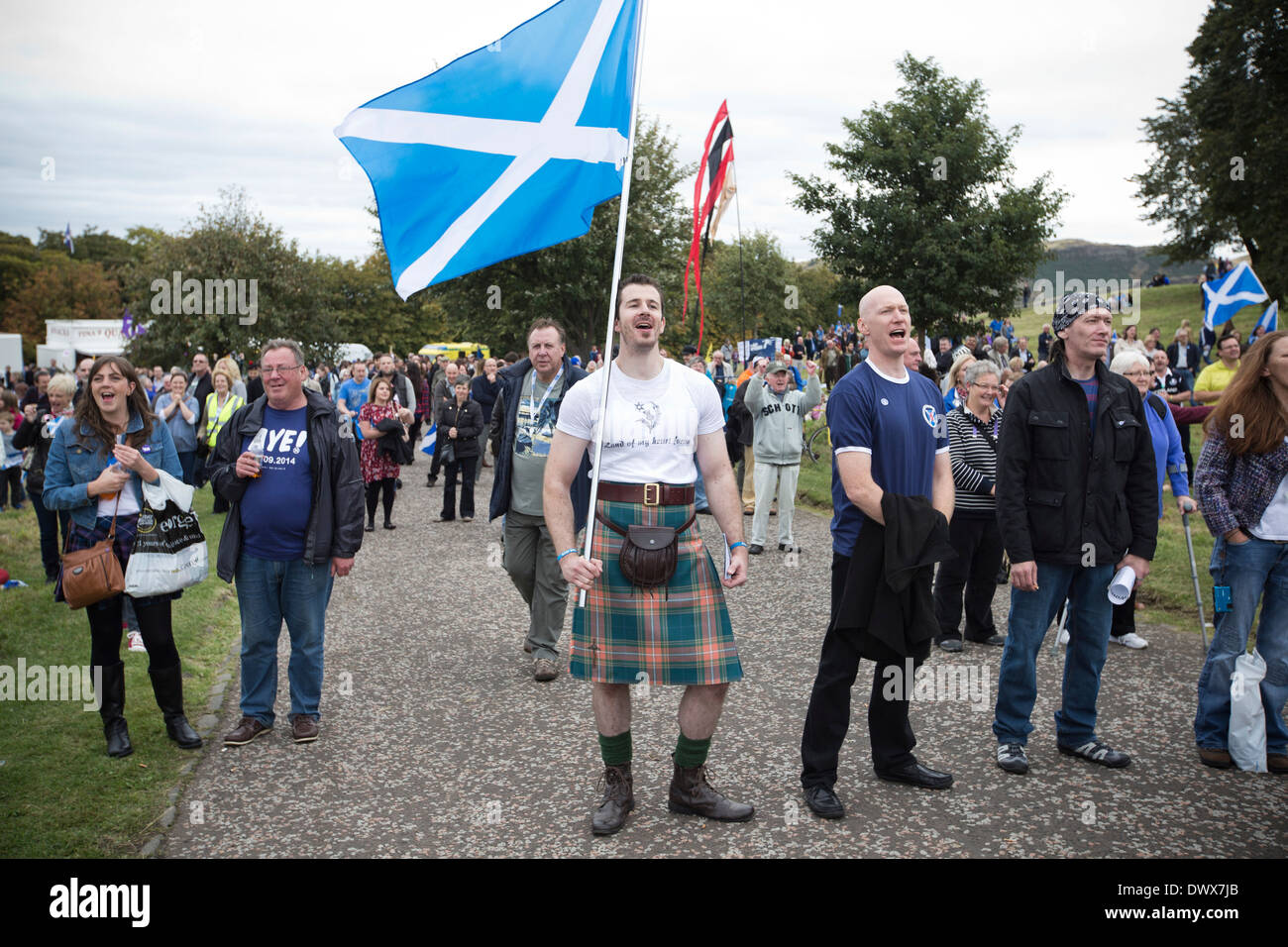 England flag scotland flag together hi-res stock photography and images ...