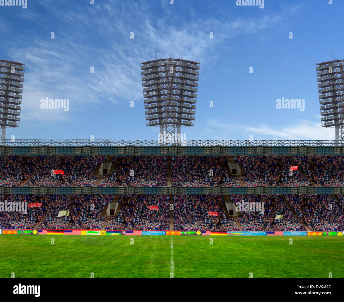 the beginning of a football match Stock Photo - Alamy