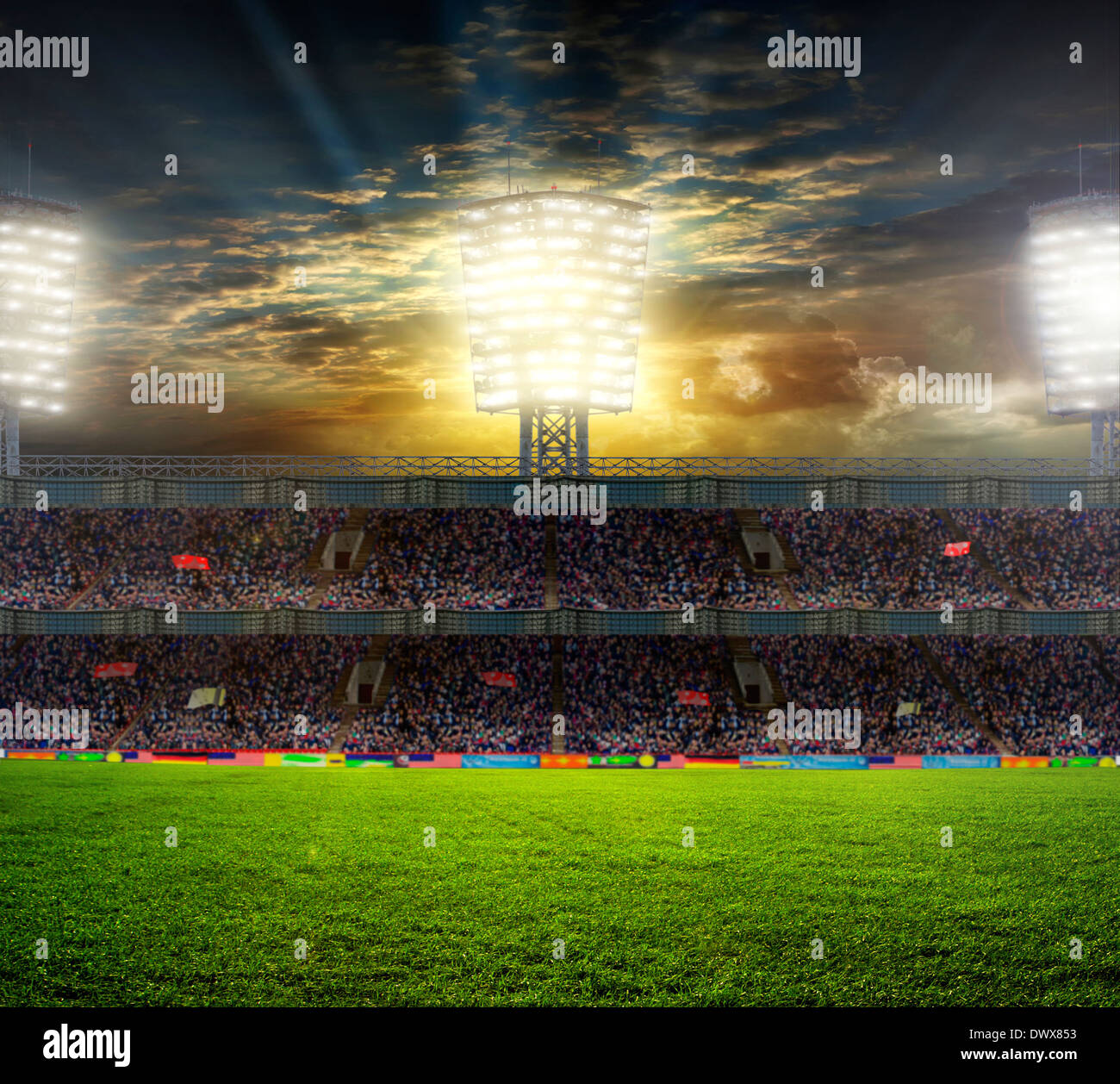 the beginning of a football match Stock Photo - Alamy