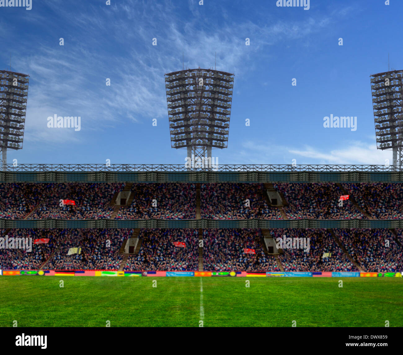 the beginning of a football match Stock Photo - Alamy