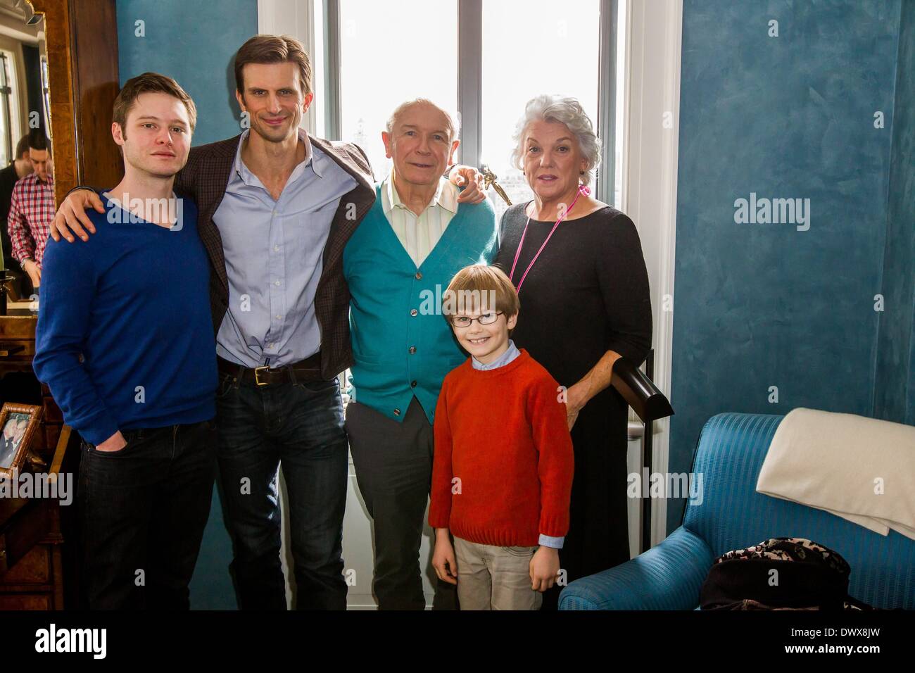 New York, NY, USA. 13th Mar, 2014. Bobby Steggert, Frederick Weller ...
