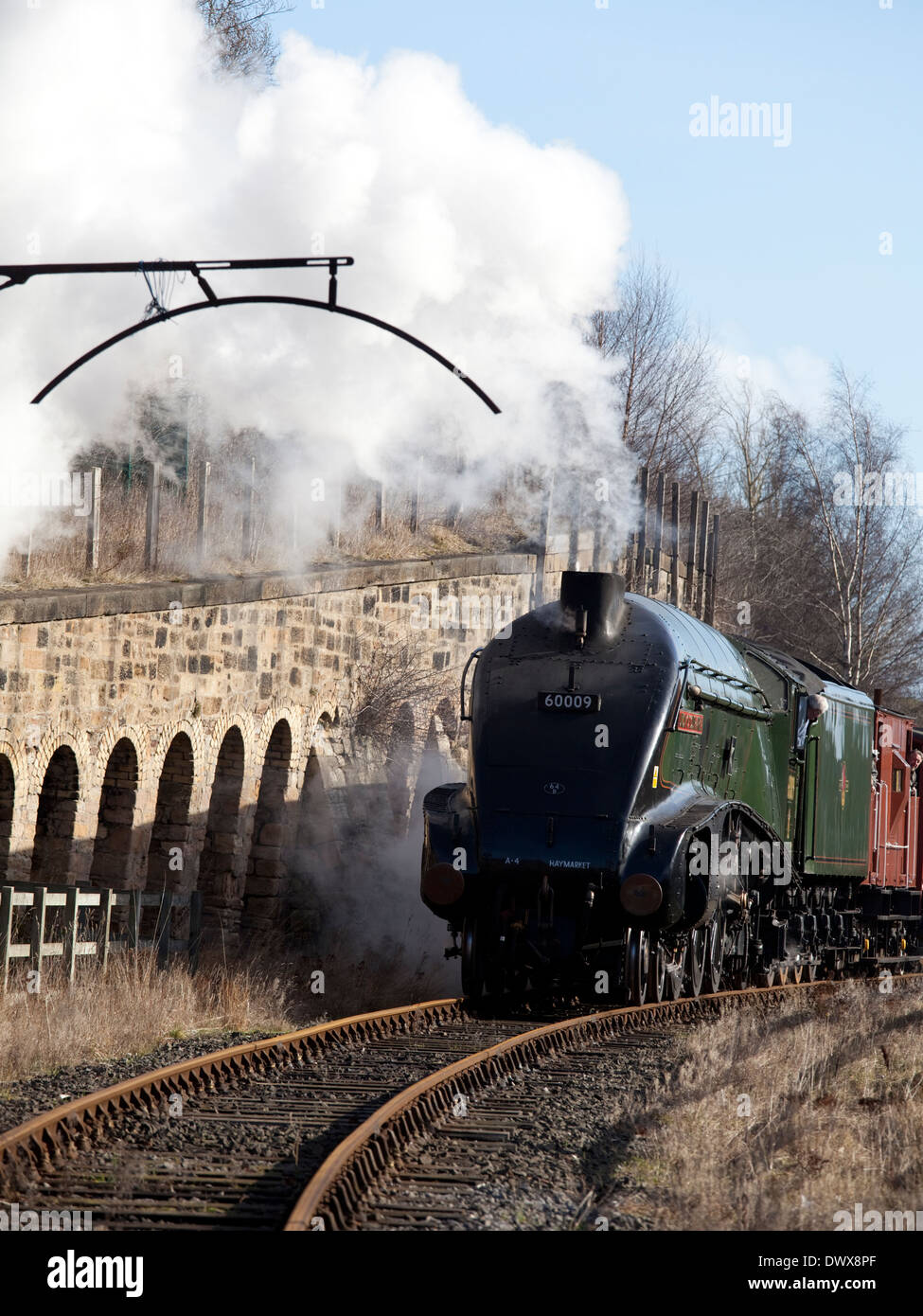 Class A4 Steam Locomotive "Union of South Africa Stock Photo - Alamy
