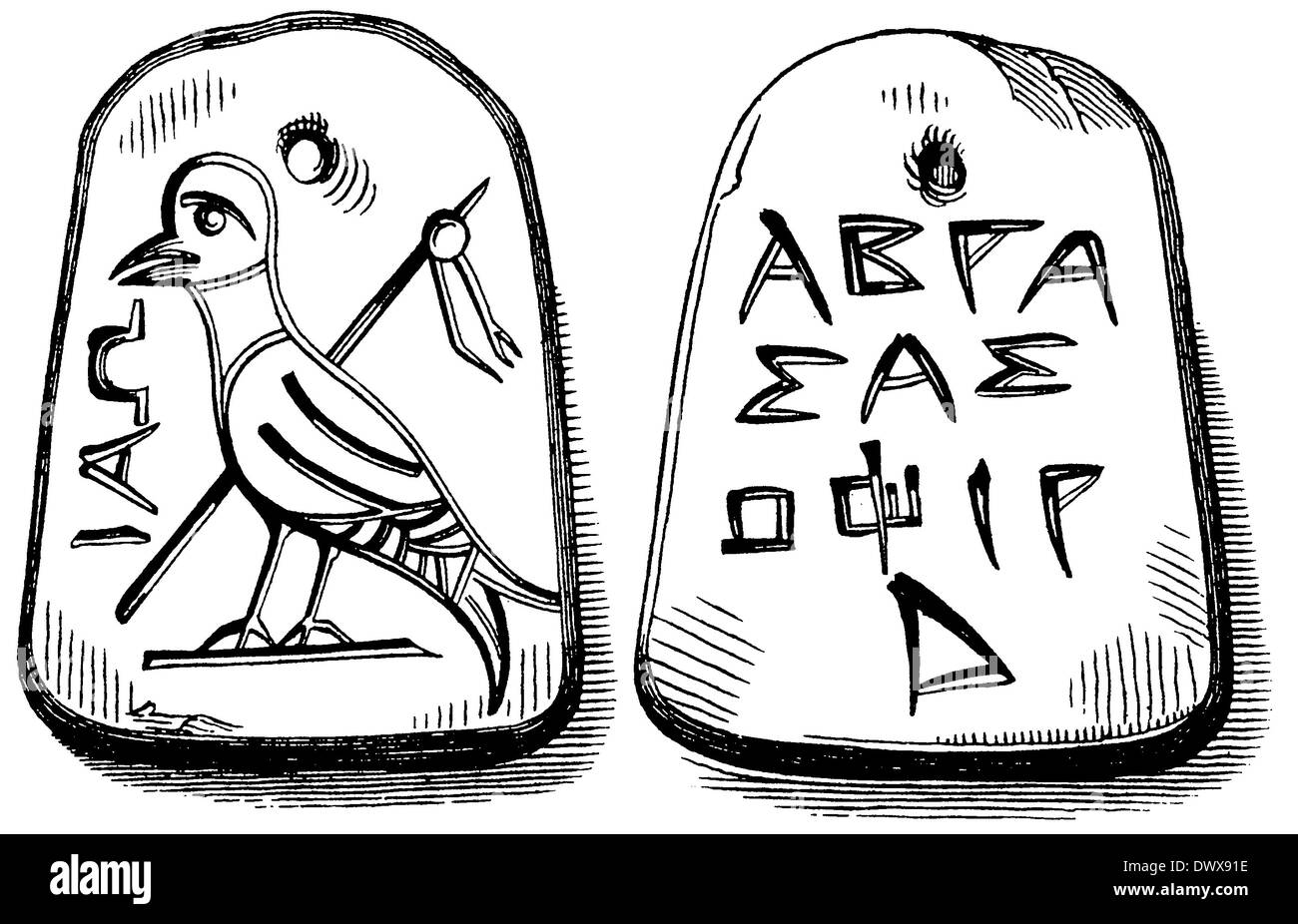 Amulet drawing hi-res stock photography and images - Alamy