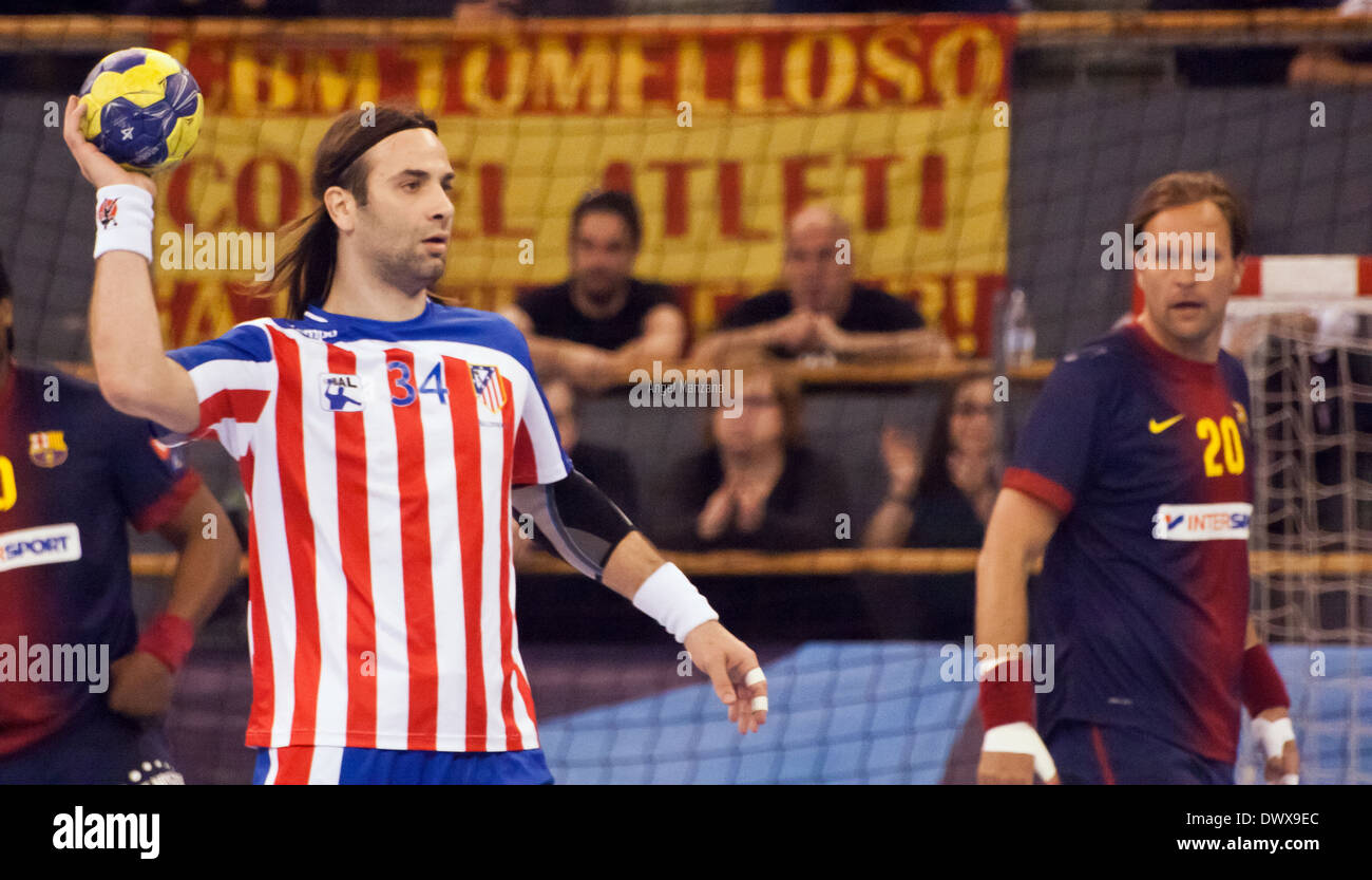 1/4 final EHF cup Atletico Madrid Handball - FC Barcelona, Palacio ...