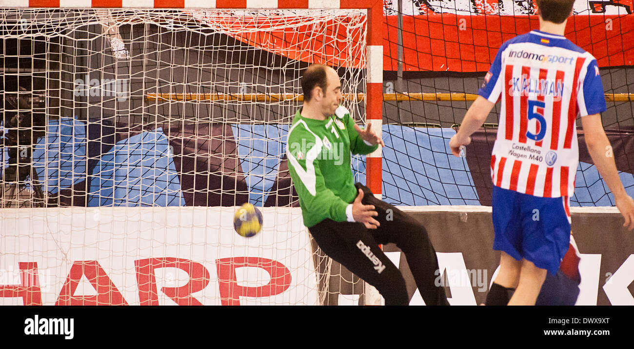 1/4 final EHF cup Atletico Madrid Handball - FC Barcelona, Palacio ...
