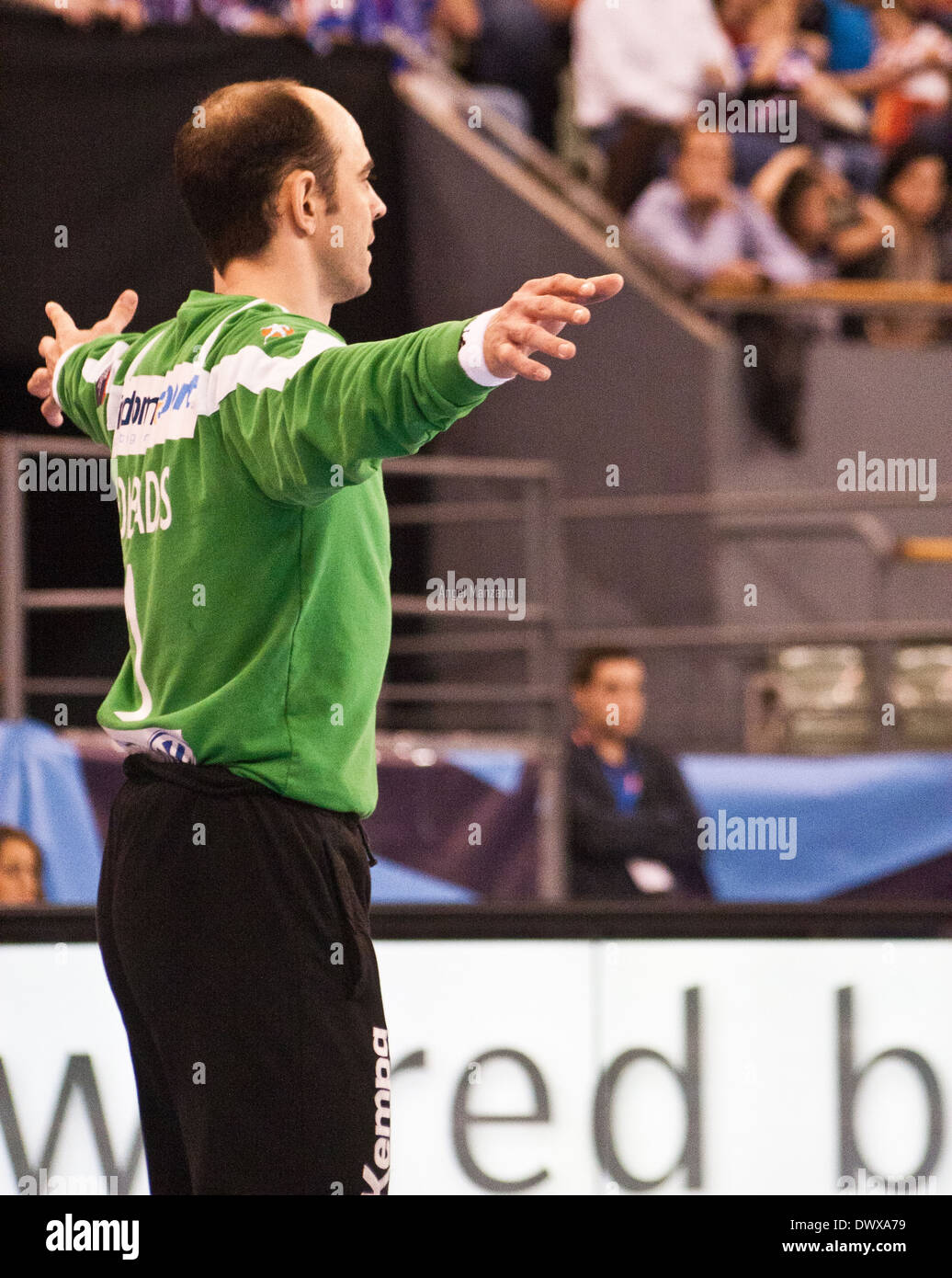 1/4 final EHF cup Atletico Madrid Handball - FC Barcelona, Palacio ...