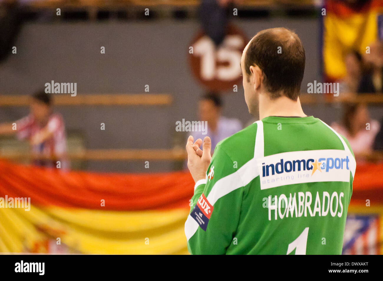 1/4 final EHF cup Atletico Madrid Handball - FC Barcelona, Palacio ...