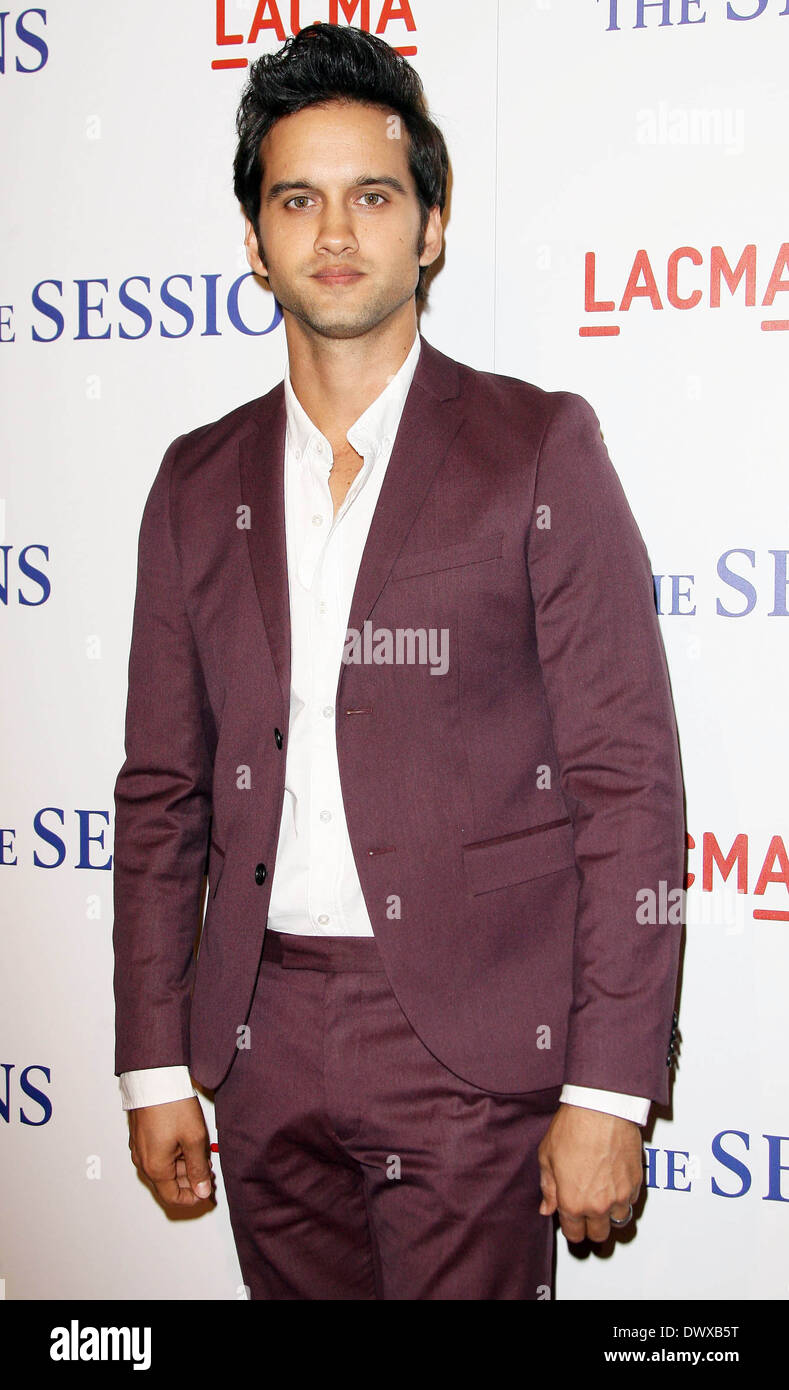 Michael Steger Los Angeles Premiere of 'The Sessions', held at the Bing ...