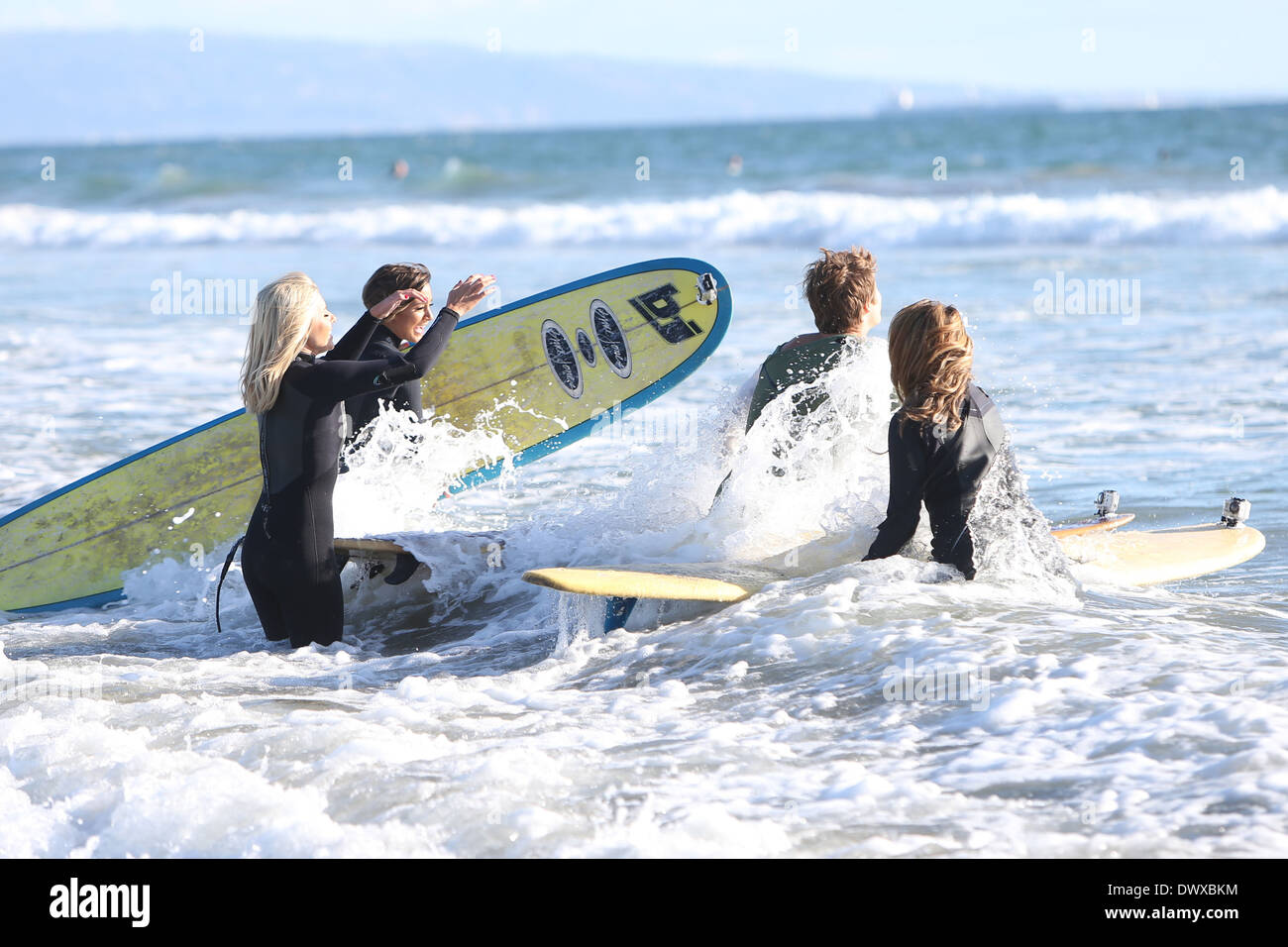 Vanessa White, Frankie Sandford and Mollie King of The Saturdays enjoy ...