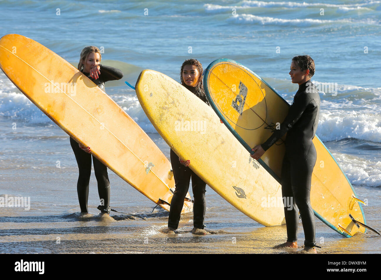 Vanessa White, Frankie Sandford and Mollie King of The Saturdays enjoy ...