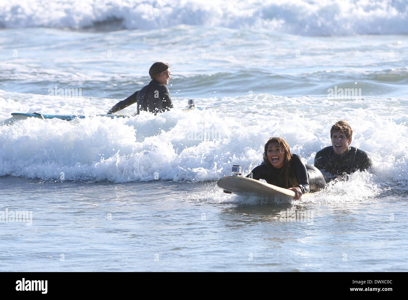 Vanessa White, Frankie Sandford and Mollie King of The Saturdays enjoy ...