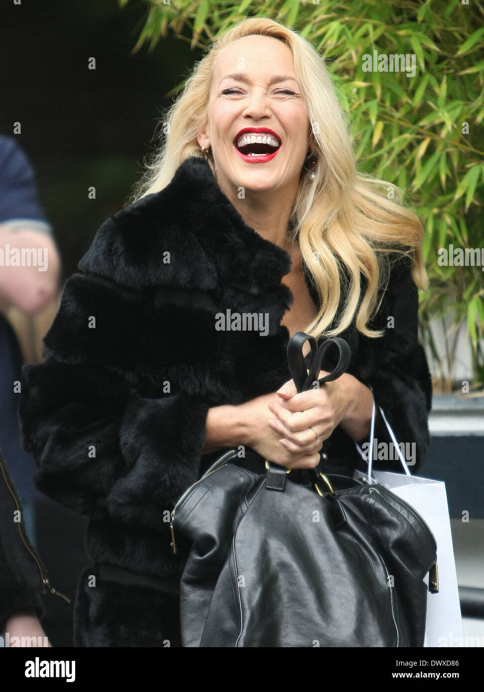 Jerry Hall at the ITV studios London, England - 11.10.12 Featuring ...