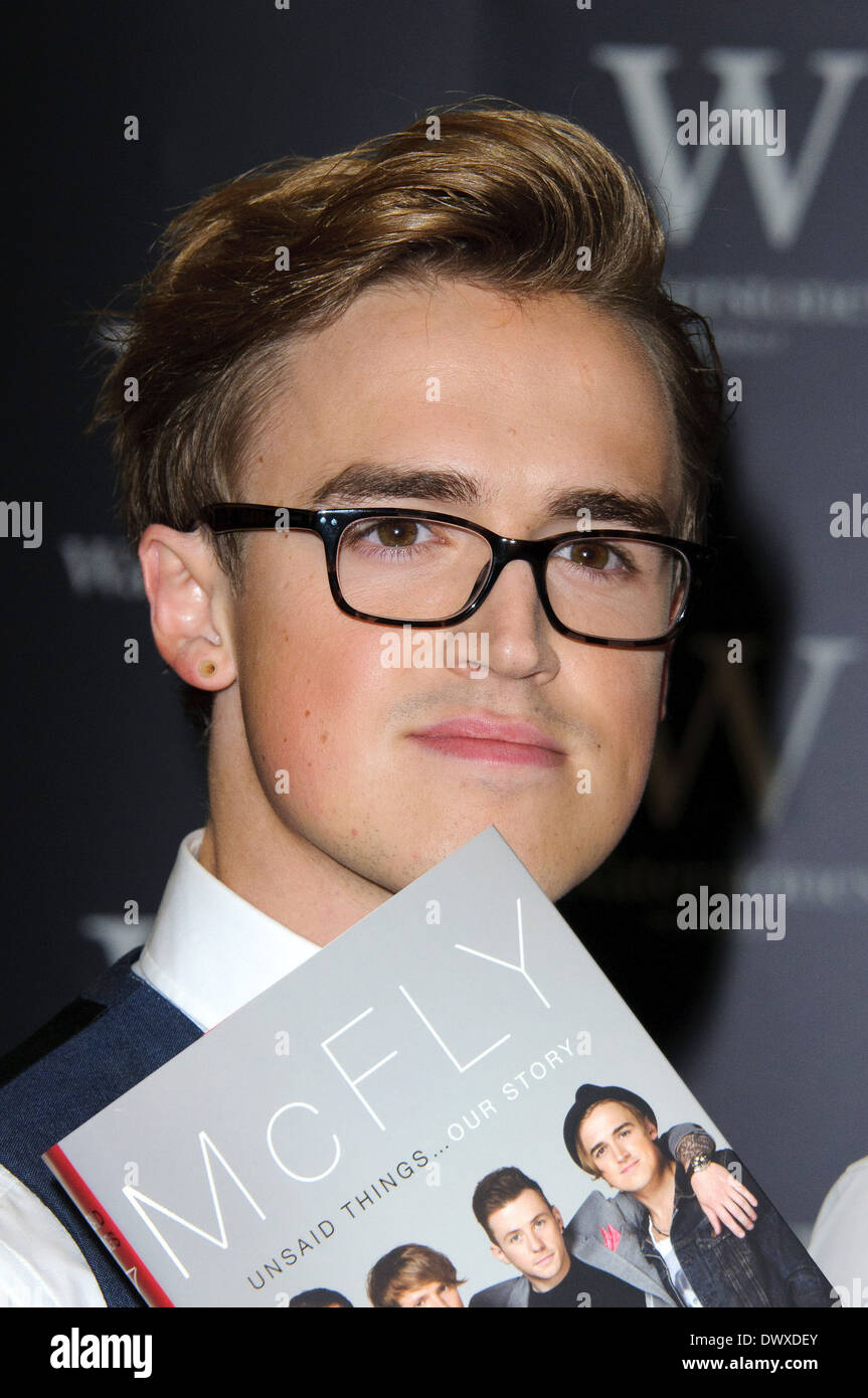 Tom Fletcher McFly launch their new book entitled 'Unsaid Things...Our ...