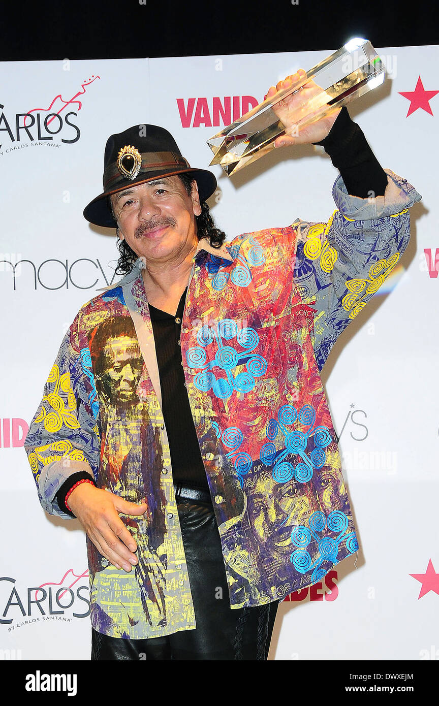Carlos Santana at Macy’s and Vanidades magazine launch celebrating ...
