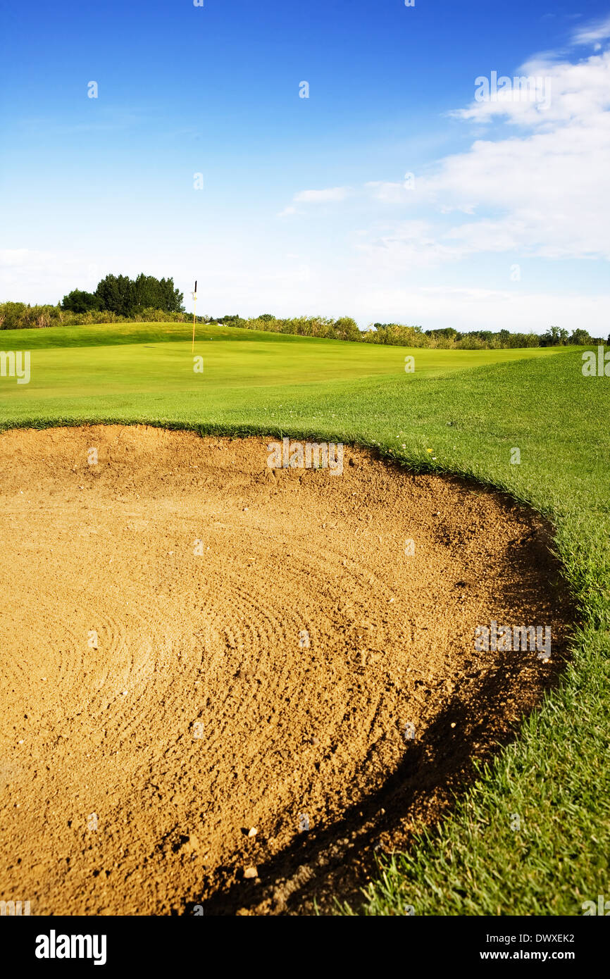 Sand trap hi-res stock photography and images - Alamy