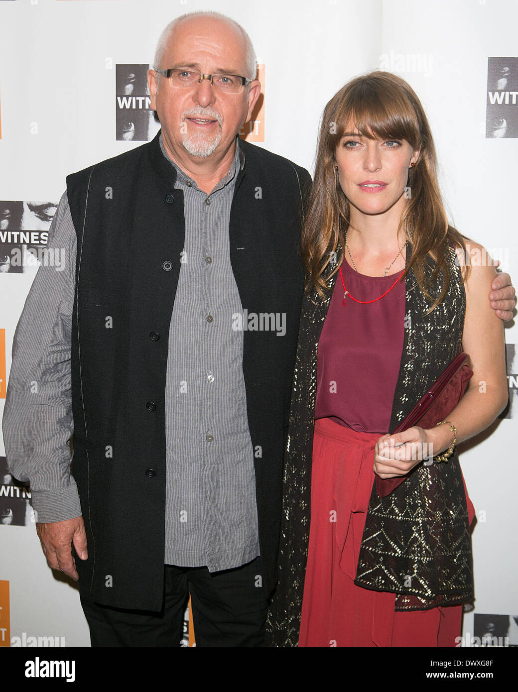Peter Gabriel and Feist attends the Annual Focus For Change Benefit at ...