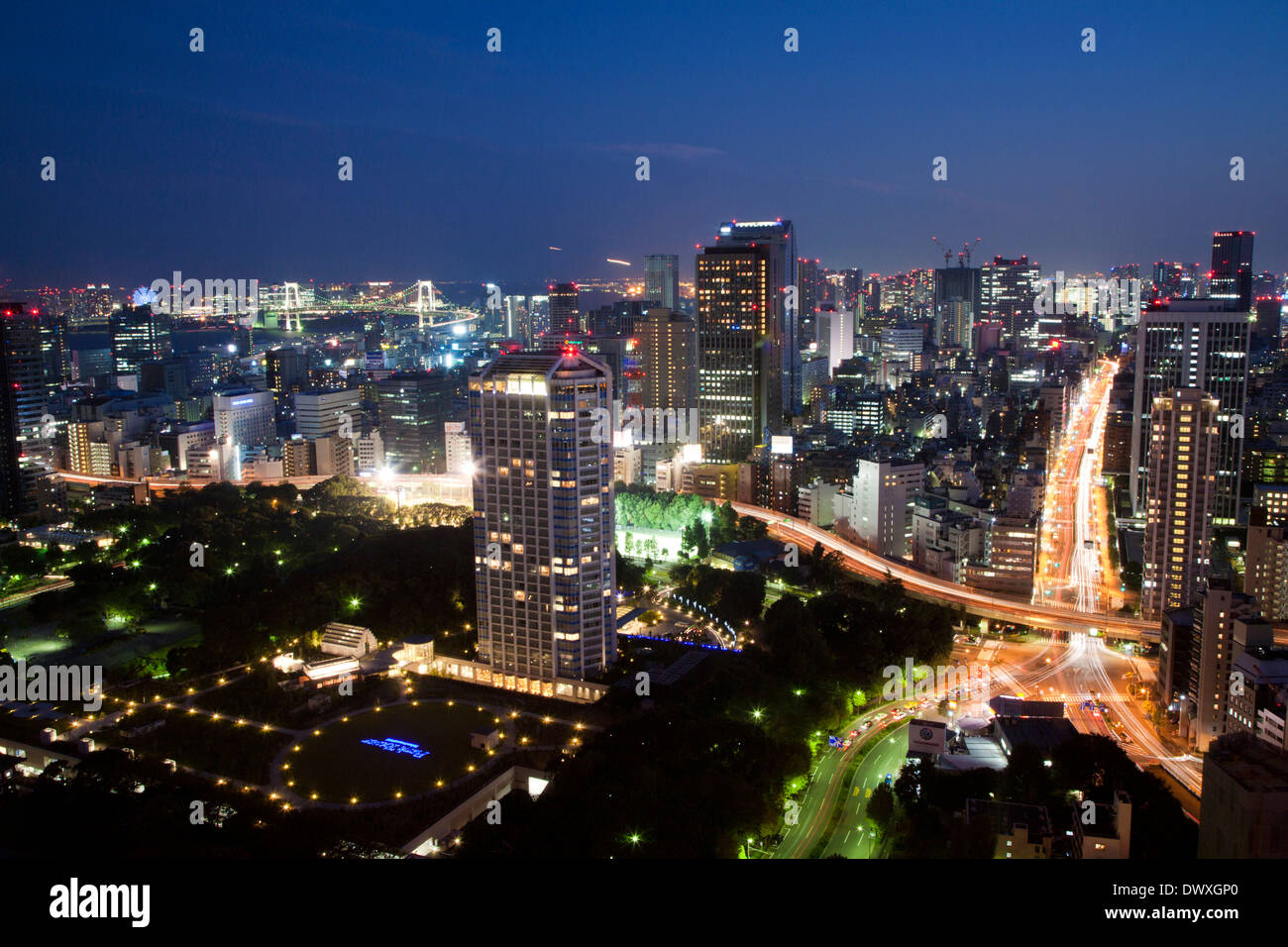 Akabane Junction at night, Tokyo, Japan Stock Photo - Alamy