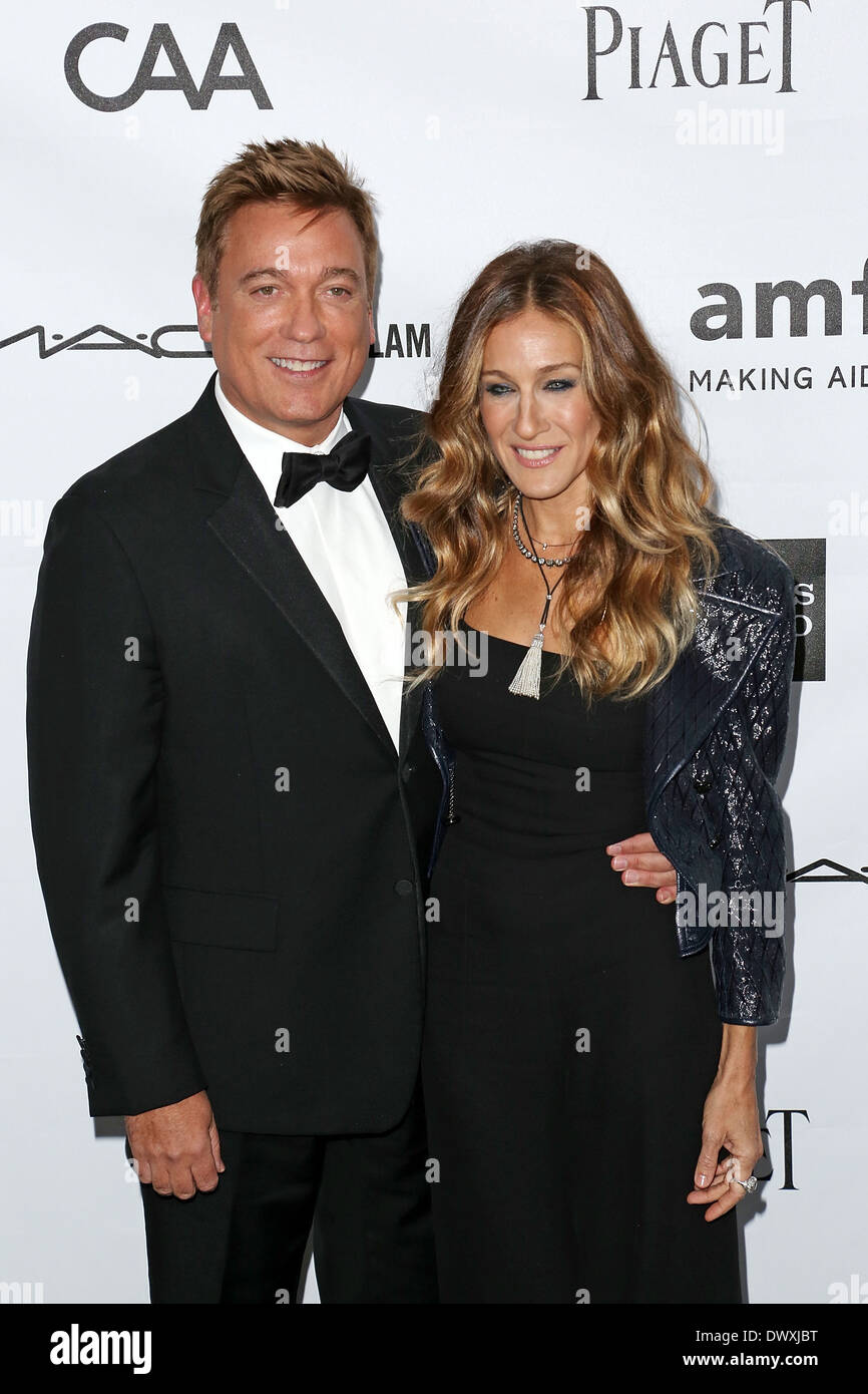 Kevin Huvane and Sarah Jessica Parker amfAR 3rd Annual Inspiration Gala ...