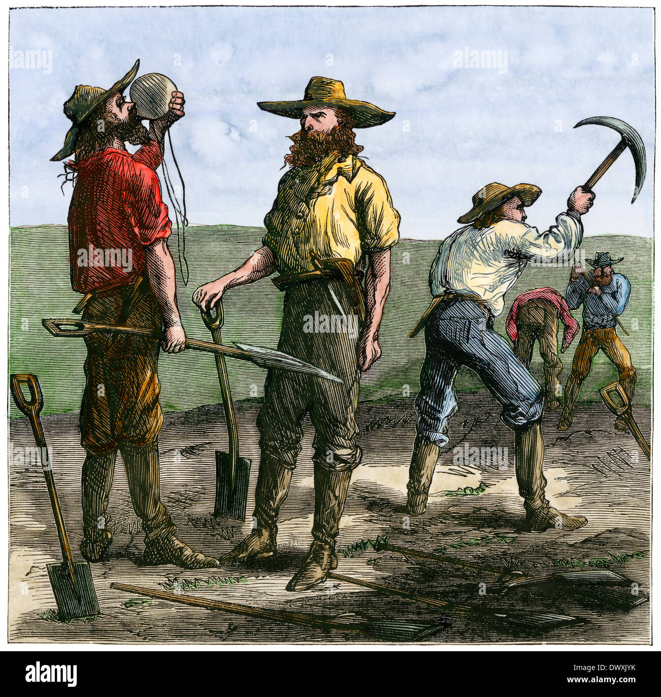 Labor union 1860s hi-res stock photography and images - Alamy