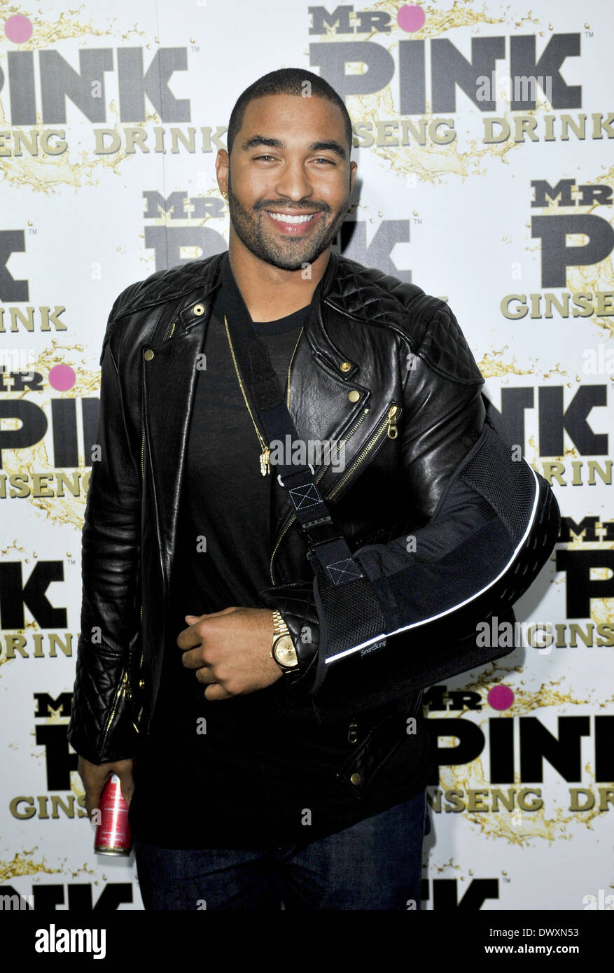 Matt Camp Mr. Pink's Ginseng Energy Drink launch at the Beverly ...