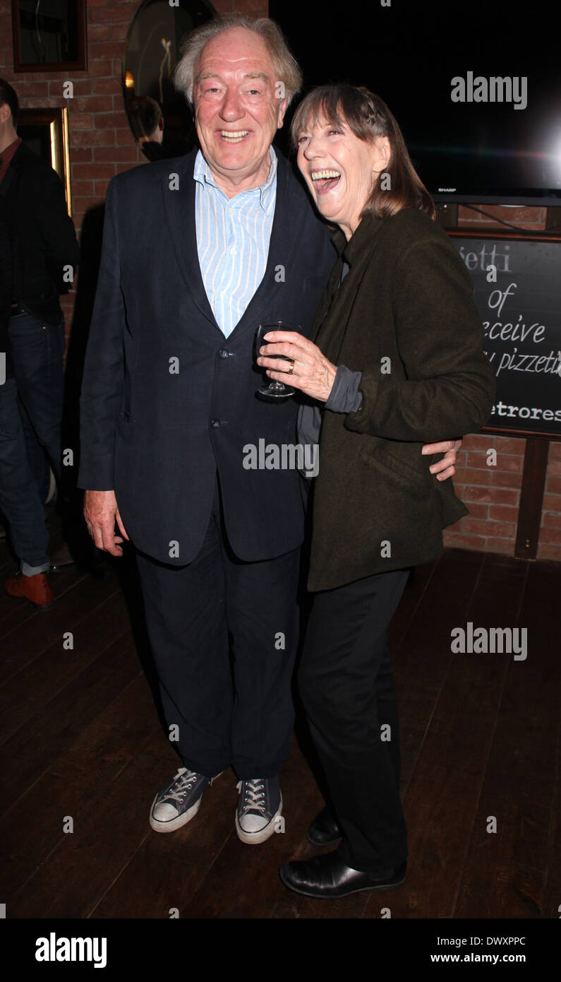 Sir Michael Gambon and Dame Eileen Atkins After party for Jermyn Street ...