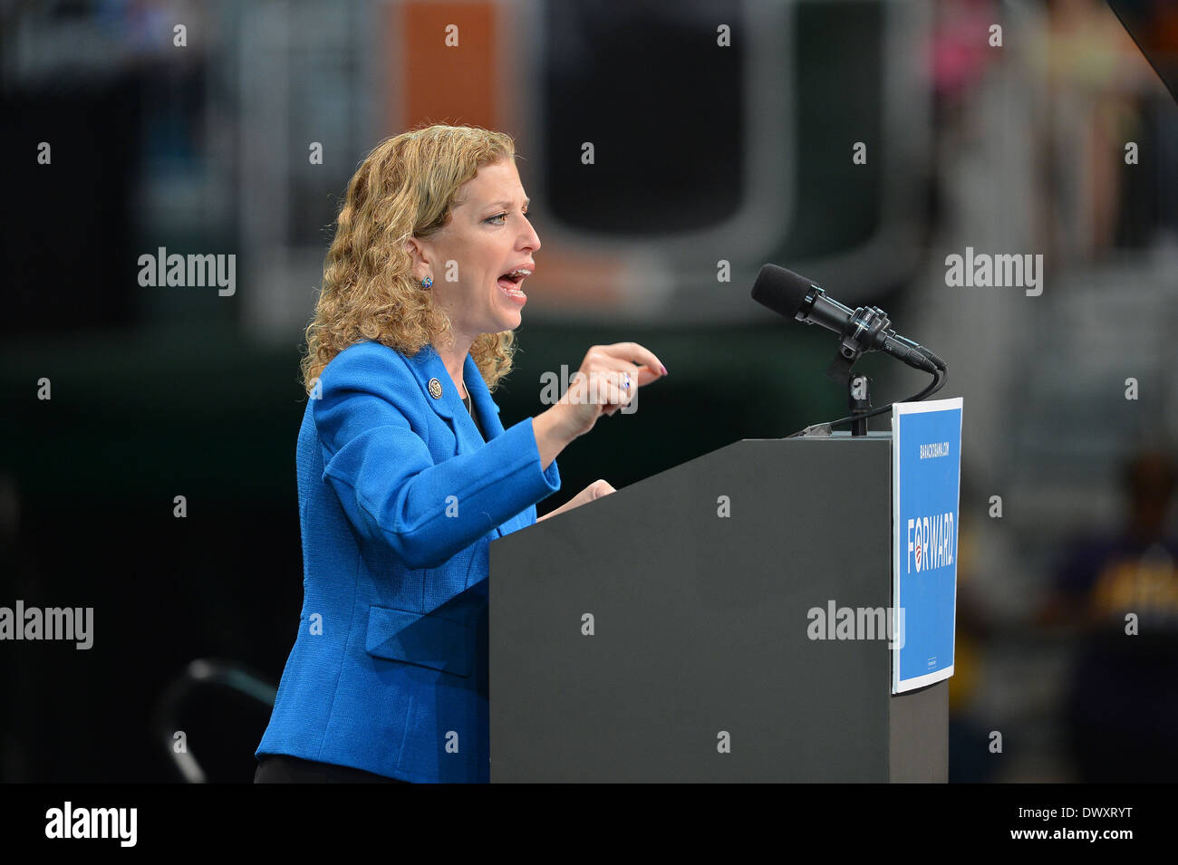 Dnc Chair Debbie Wasserman Schultz Speaks During A Grassroots Event