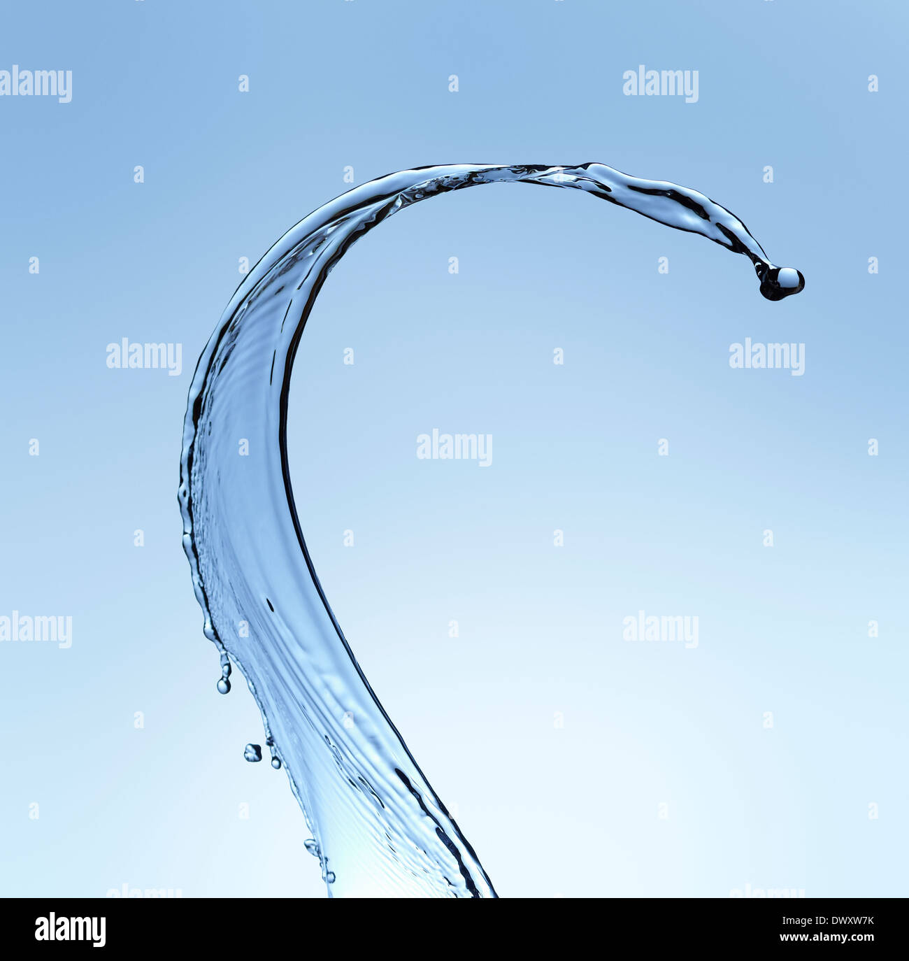 Digitally enhanced water splash hi-res stock photography and images - Alamy